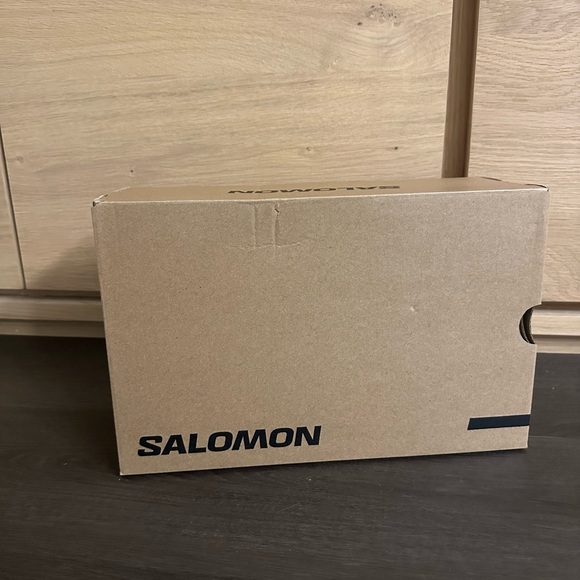 Salomon | Shoes | Salomon Cardboard Box With Black Logo | Poshmark